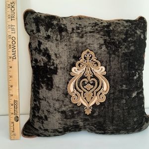 Chaps | Accents | Chaps Rare Velvet Decorative Pillow Deep Forest Green ...